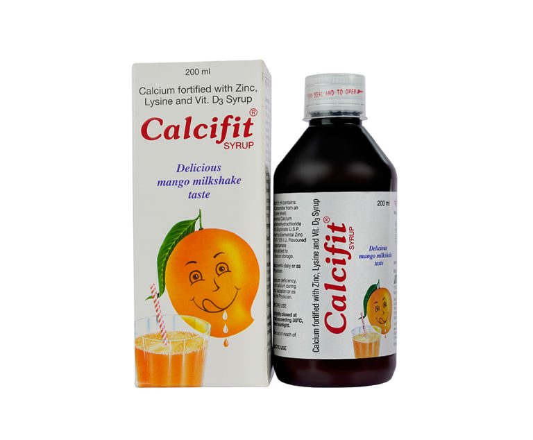 Calcifit Syrup - Calcium Supplement by Meridian
