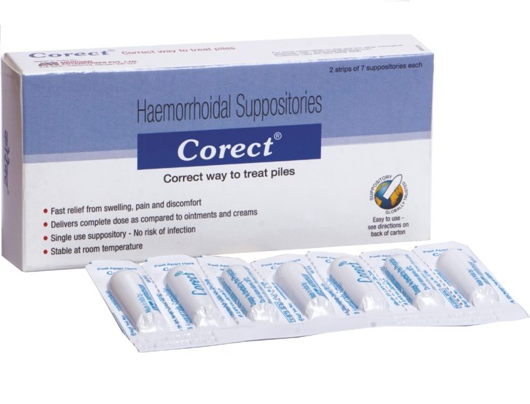 Corect Haemorrhoidal Suppositories - the Correct Way to Treat Piles