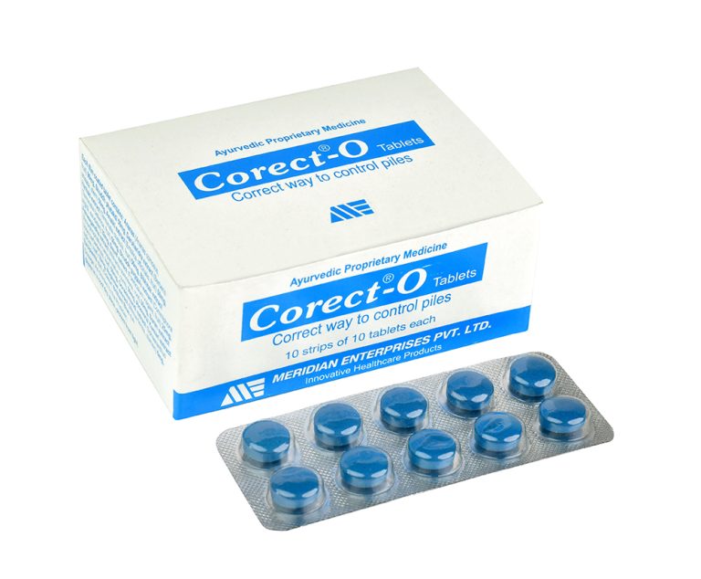 Corect - O Tablets - Ayurvedic Formula for the Management of Piles